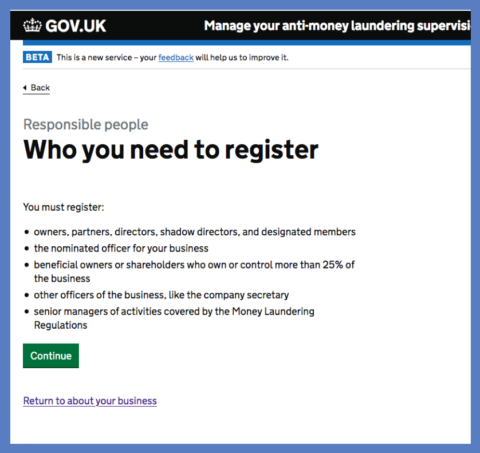 Who needs to register as a 'responsible person' with HMRC? - ArtAML